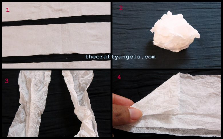How to make Tissue Paper Rose Flowers #8 » The Crafty Angels