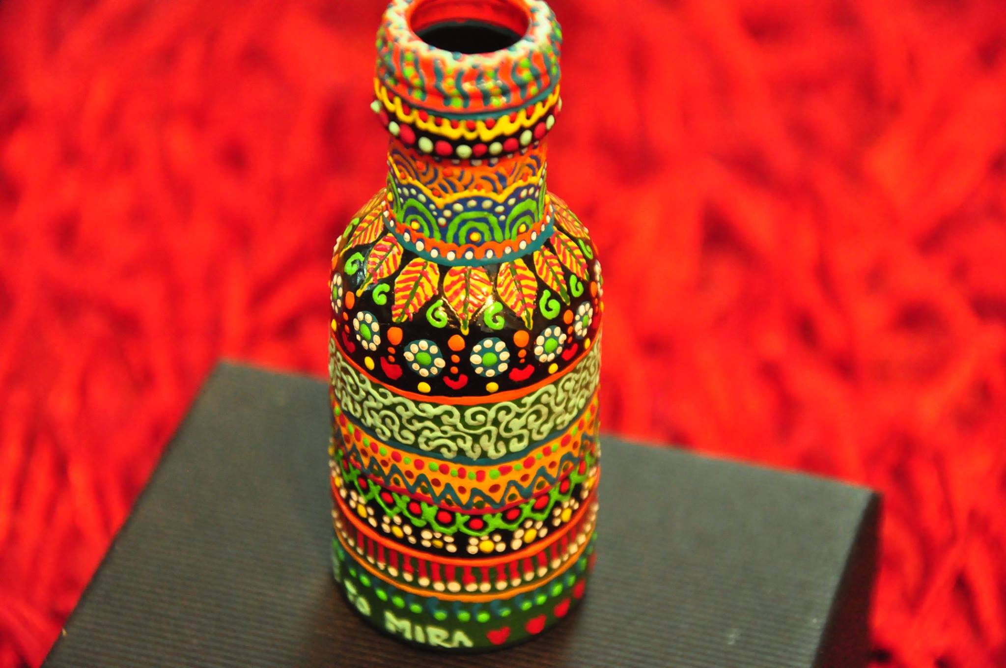 Madhukari Bottle Art by Ms. Madhu Gajjala #15 » The Crafty Angels