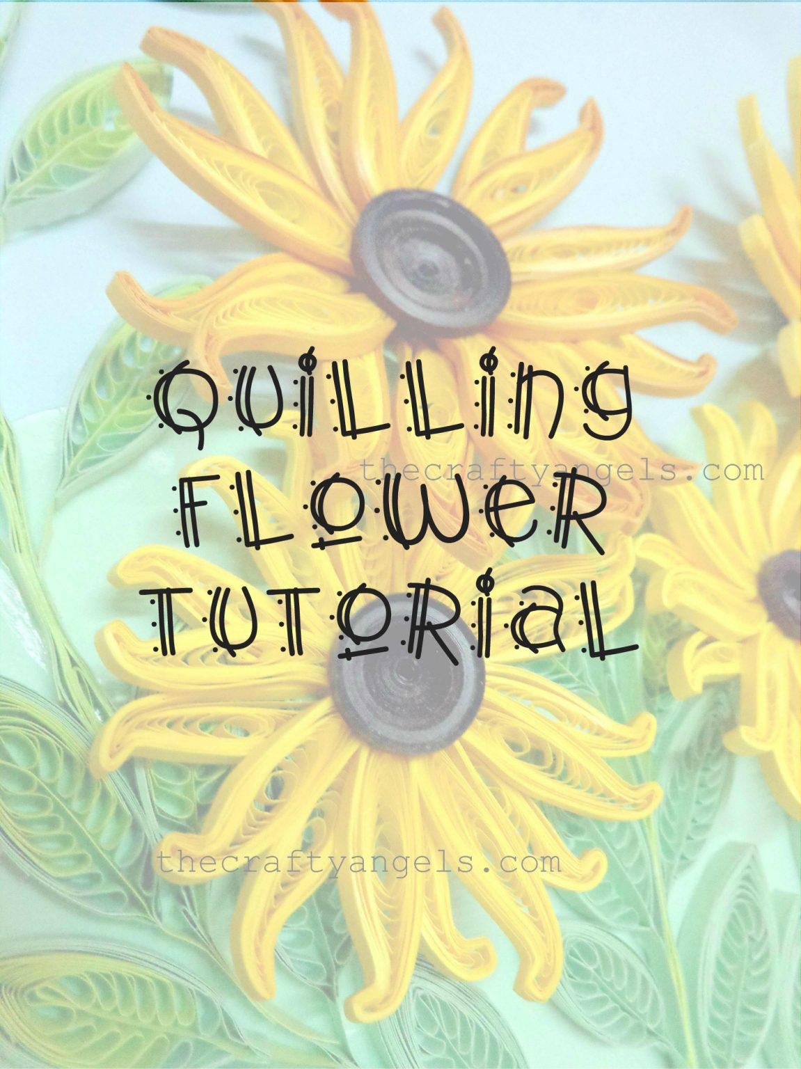 Quilling Technique Tutorial : How to make Quilled Flower Petals without ...