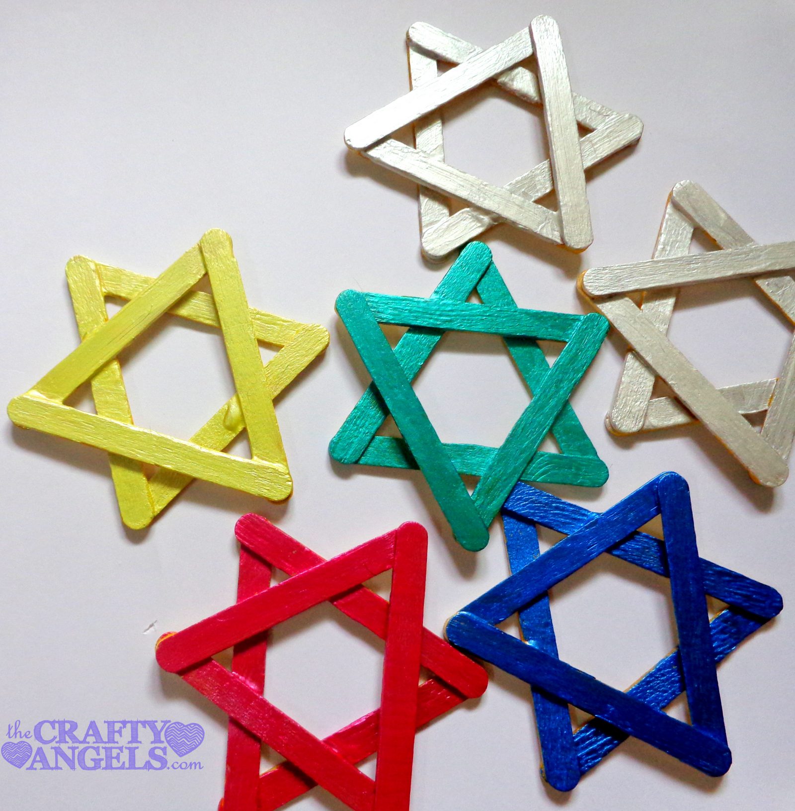 Popsicle craft : Christmas Popsicle star making #17 » The Crafty Angels