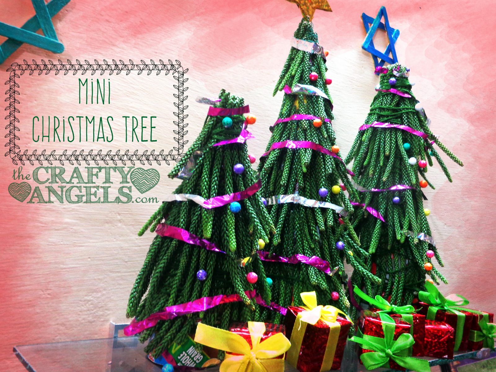 DIY Mini Christmas tree #18 » The Crafty Angels