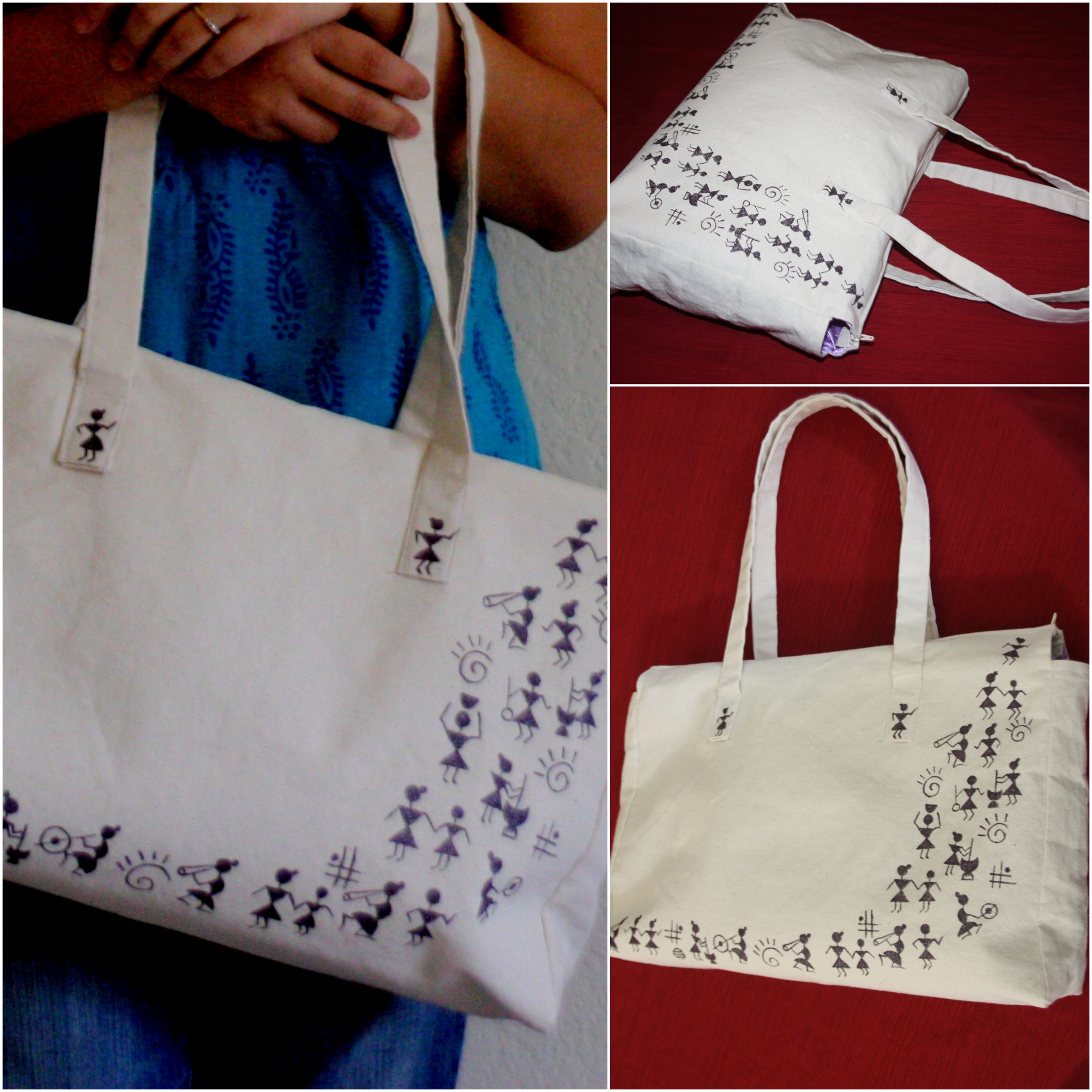 A Complete Warli painting Tutorial Guide » The Crafty Angels