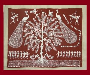 A Complete Warli painting Tutorial Guide » The Crafty Angels