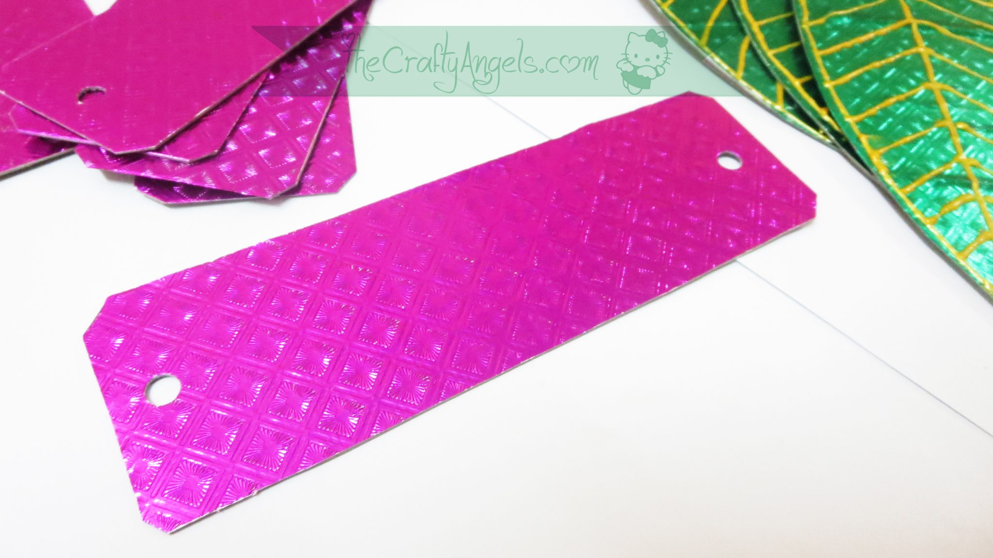 DIY mango leaf door toran tutorial » The Crafty Angels