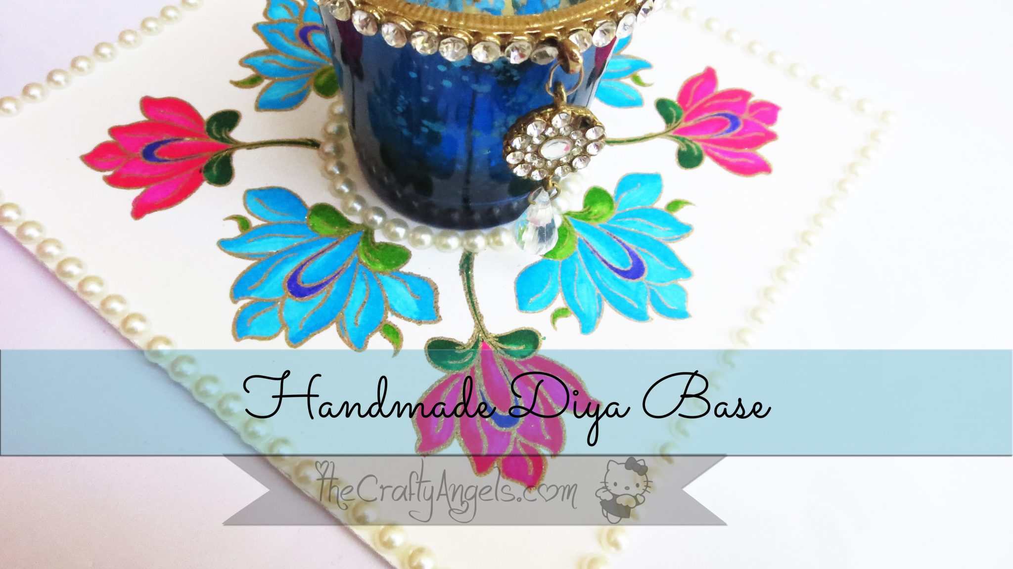 Handmade Diya Base : Altenew persian motif » The Crafty Angels