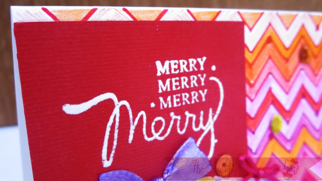 Handmade Christmas Card with gift boxes » The Crafty Angels
