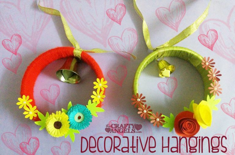 DIY Decorative Hangings Tutorial #21 » The Crafty Angels