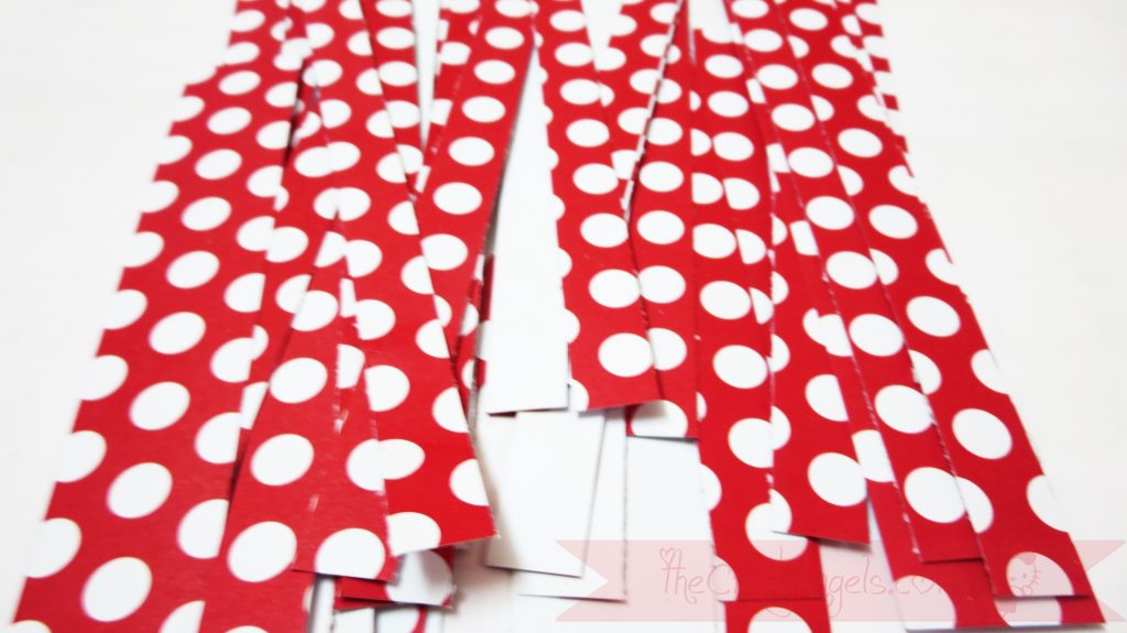 Valentines day Paper hearts tutorial, » The Crafty Angels