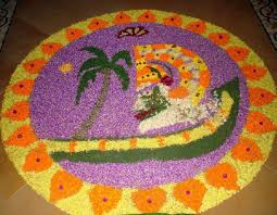 How to make onam pookkalam easily » The Crafty Angels