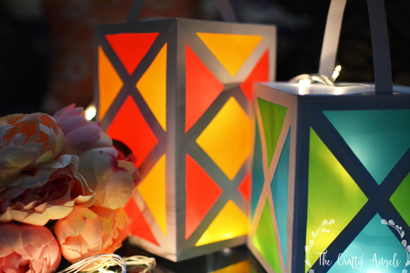 Colorful Paper Lantern Tutorial » The Crafty Angels