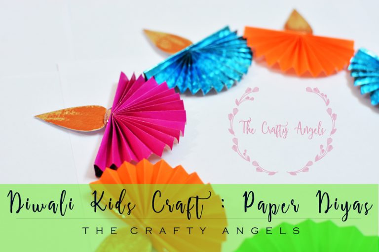Diwali craft for kids : Paper Diya » The Crafty Angels
