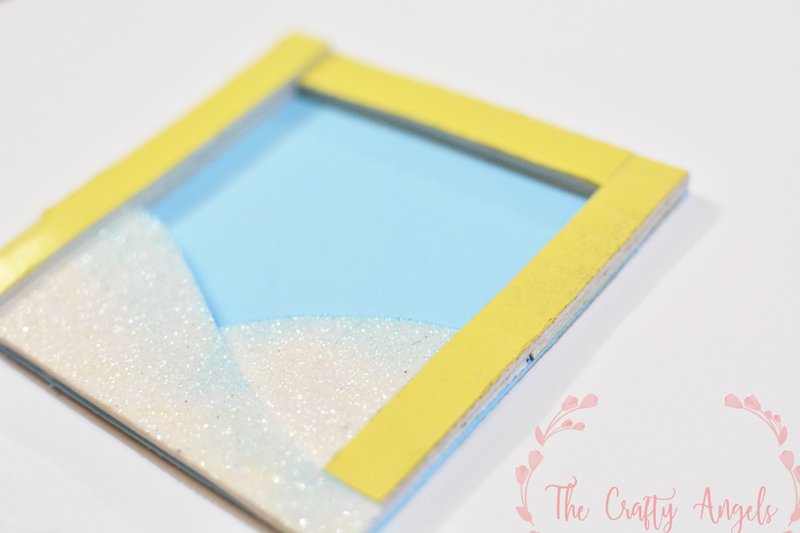 Snowy Shadow Box for Chistmas » The Crafty Angels