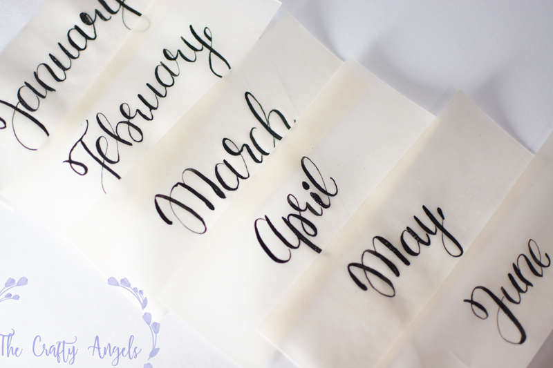 DIY Planner Calendar for 2017 » The Crafty Angels