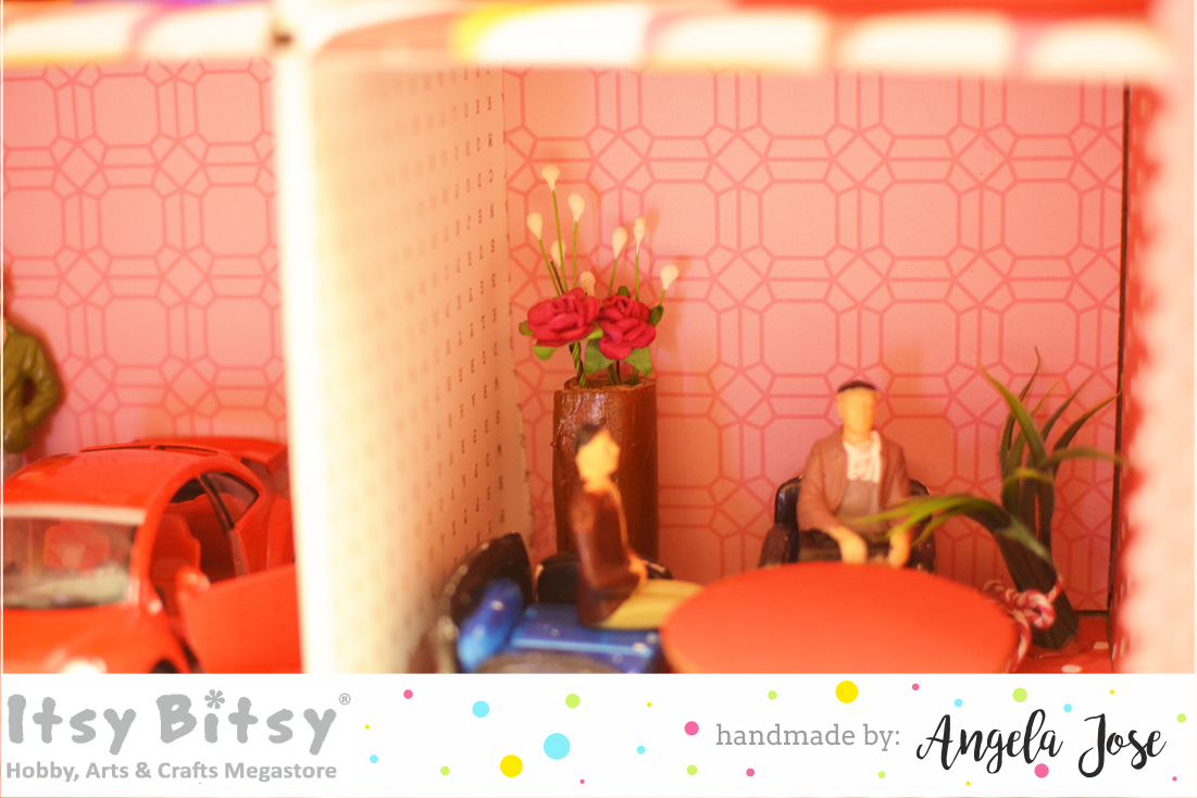 Darling DIY Dollhouse with Cardboard boxes » The Crafty Angels