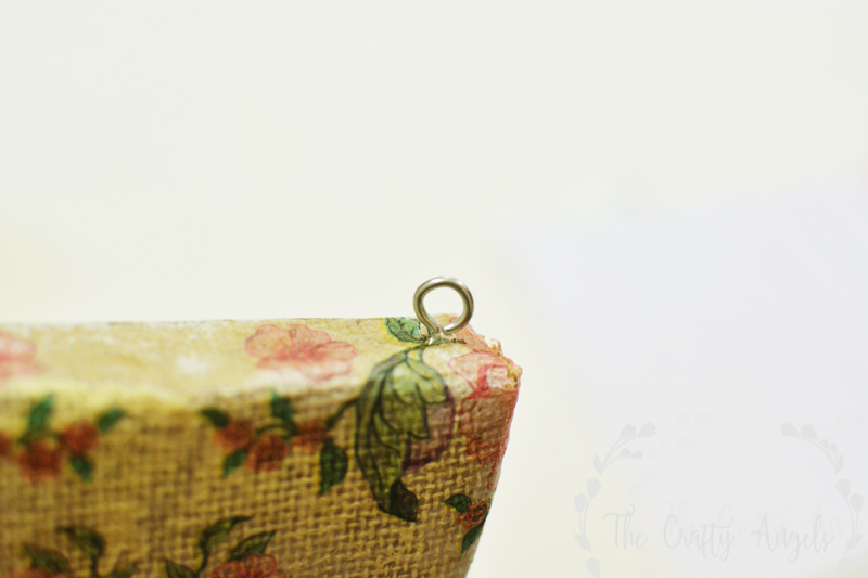 How to make a Stunning floral Entryway DIY Keyholder » The Crafty Angels