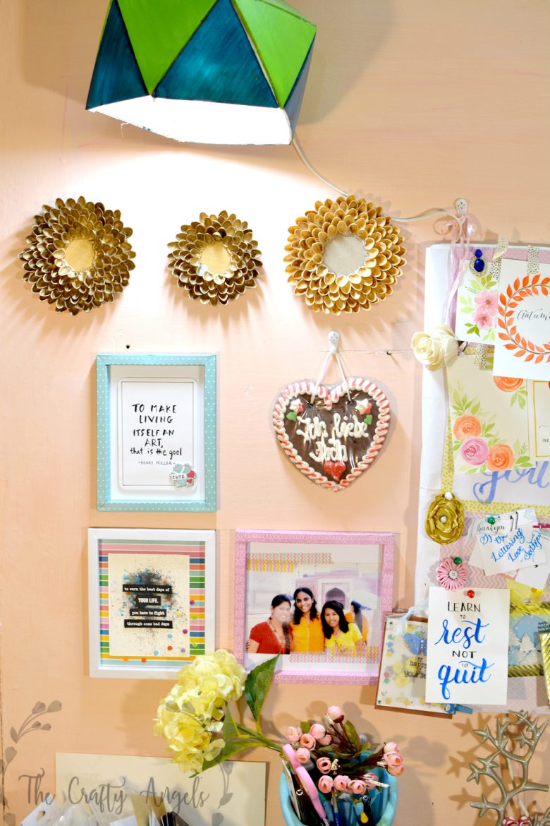 Creating a DIY Gallery wall on budget » The Crafty Angels