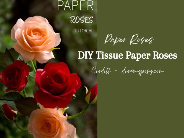 How to Make Paper Roses: 6 Easy Tutorials » The Crafty Angels