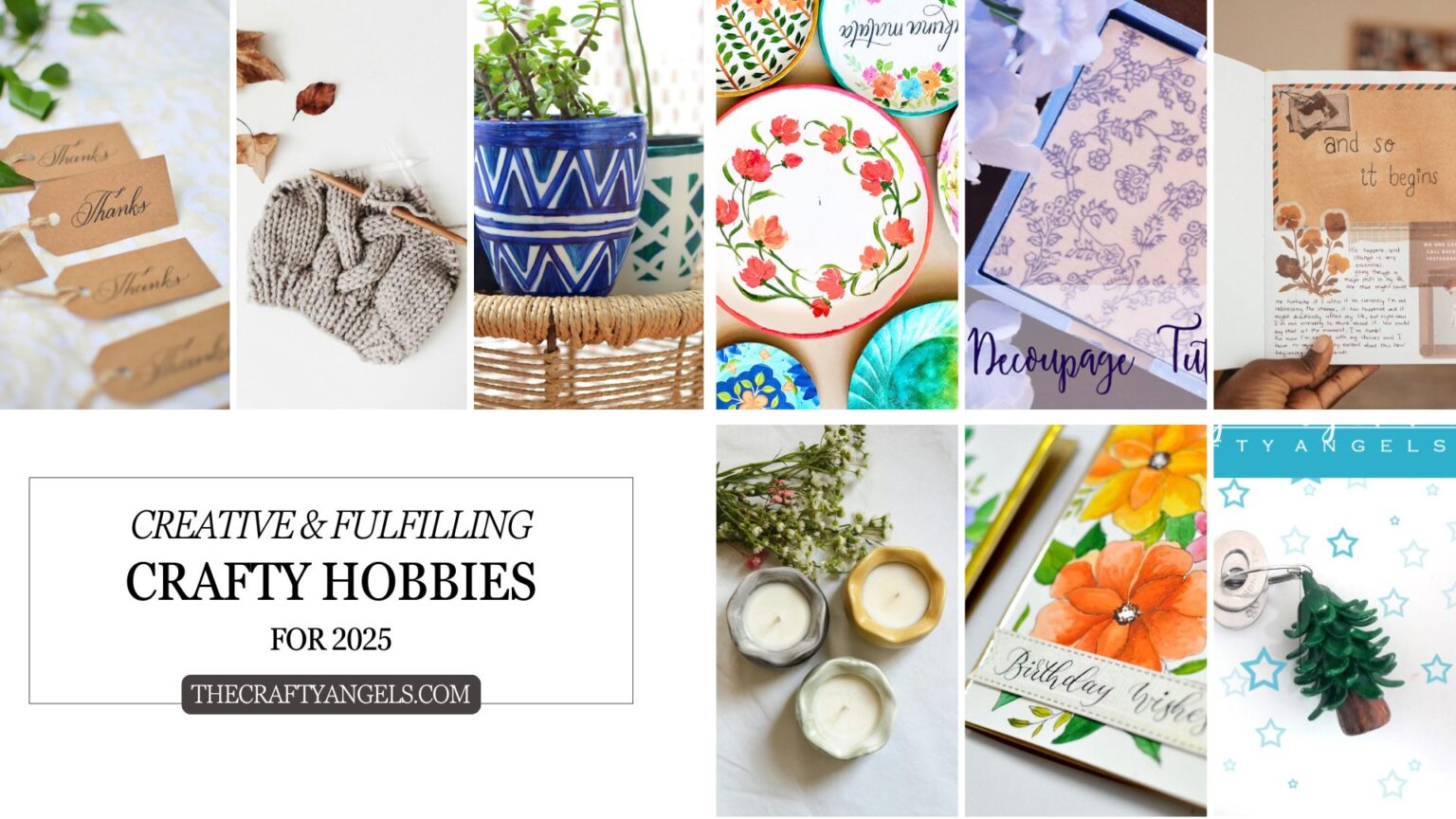 Crafty Hobbies for 2025: Purposeful, Affordable, and Fulfilling » The ...